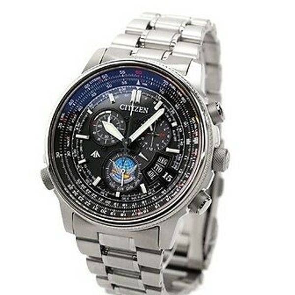 CITIZEN PROMASTER SKY Eco-Drive BY0080-65E Blue Impulse Men's Watch New ...