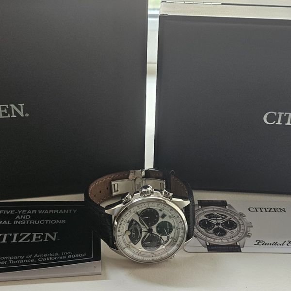 Citizen Echo Drive 2100 Calibre "Panda" Chronograph limited edition ...