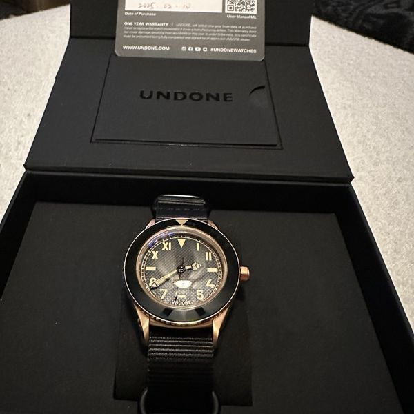 UNDONE Basecamp Cali - A Collectorâ s Daily Driver Watch | WatchCharts ...