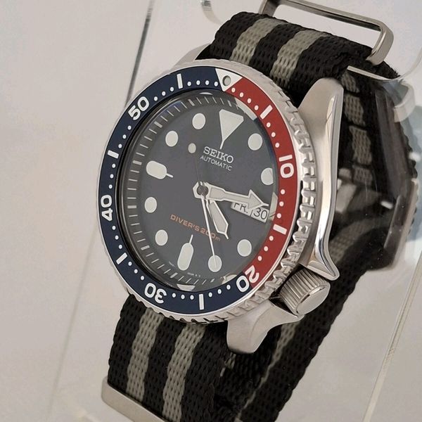 Seiko SKX 009 7S26 Mechanical Movement ISO rated divers Watch ...
