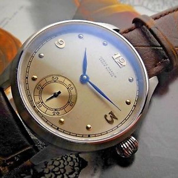 ANTIQUE 1920s ULYSSE NARDIN DIAL WATCH POWERED BY RELIABLE ETA 6498 ...