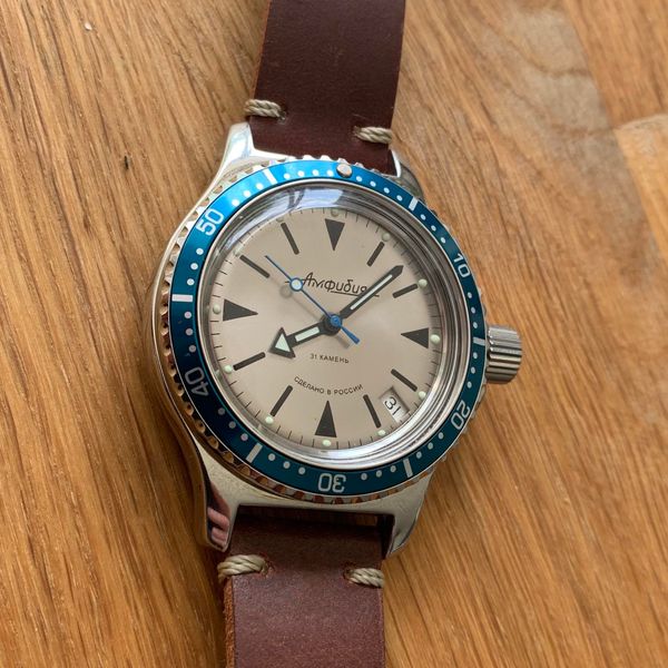 [WTS] Vostok Amphibia 120 with additional parts for modding £85 ...