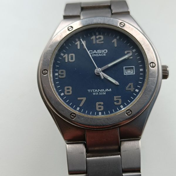 Watch Casio Lineage Titanium WR 50 m.Japan.Original Bracelet.Working ...