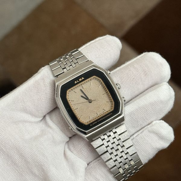 Vintage Seiko Alba Y950-5060 Ana-Digi Menâ s JDM 1980s Watch - For ...