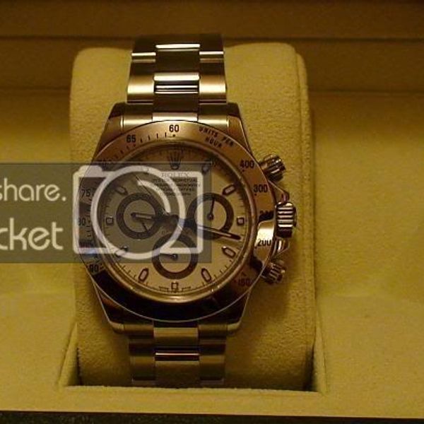 FS: SS Rolex Daytona White Face Z Series | WatchCharts Marketplace