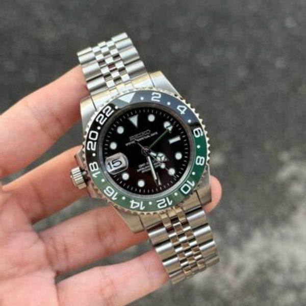 Seiko GMT-Master 2 Mod | Green Black | WatchCharts Marketplace