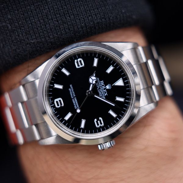 [WTS] 2004 Rolex Explorer I Ref. 114270 | Box and Papers | WatchCharts ...