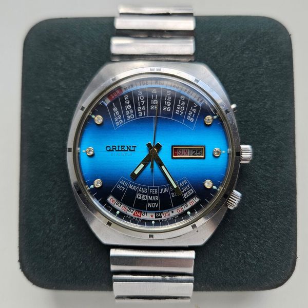 Watch Orient College Perpetual Multi Year Calendar Automatic Vintage ...