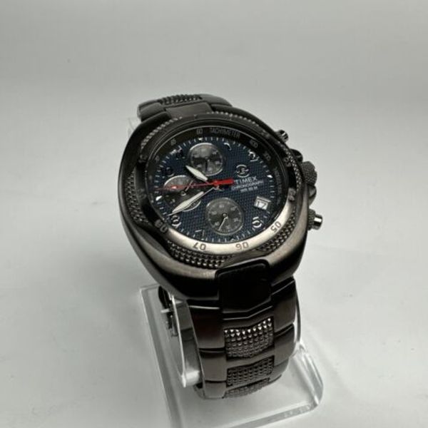 TIMEX EXPEDITION SR927 WR 50 M Menâ s Chronograph WATCH Stainless Steel ...