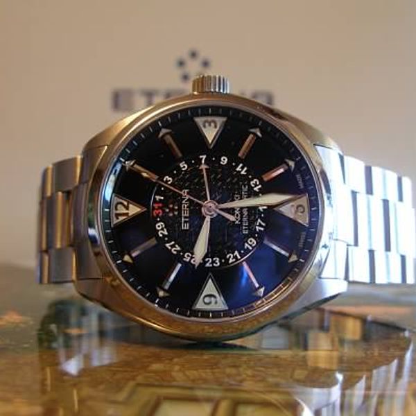 FS: Eterna Kontiki Four-Hands Watch | WatchCharts Marketplace