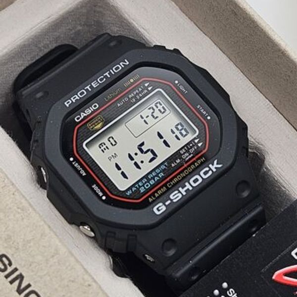 Casio G-Shock DW5000-R Reissue Of 1983 OG Square Brand New Boxed UK ...