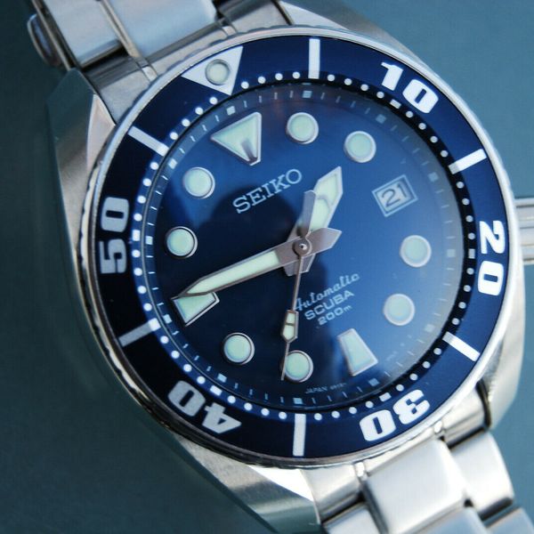 Seiko Full-Set SBDC003 SUMO / BLUMO 1. Version JDM Saphirglas ohne X ...