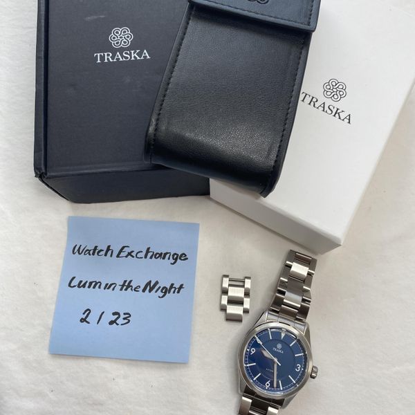 [wts] Traska Summiteer, Blue dial, 38.5mm | WatchCharts