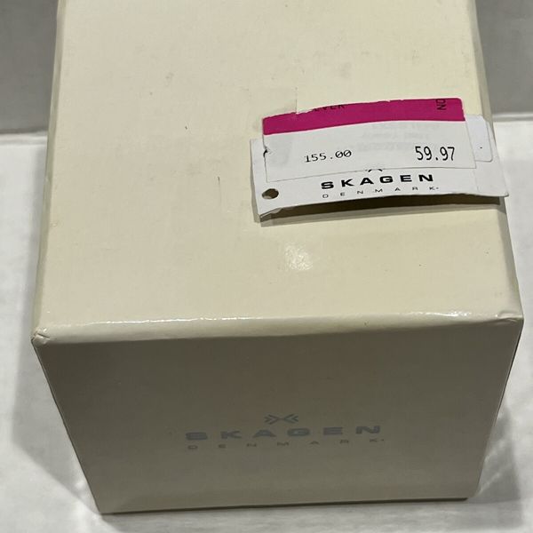 Skagen Steel Watch Women 30mm Silver Tone Bling Stainless | WatchCharts ...