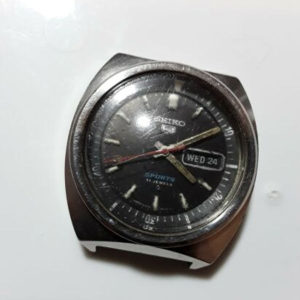 SEIKO 5 Sports 6319 6000 automatic original Japan 1977 | WatchCharts ...