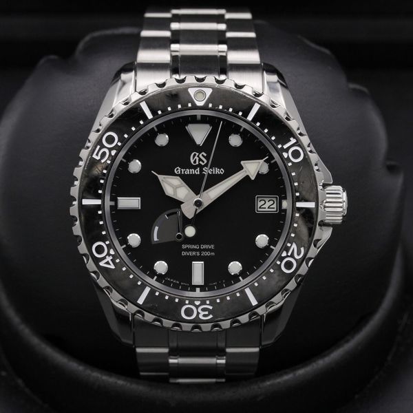 FSOT: Grand Seiko Spring Drive Diver - SBGA461 - Black - Stainless ...
