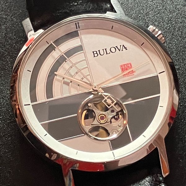 Bulova Frank Lloyd Wright Occulus Automatic Men's Watch 96A248 ...