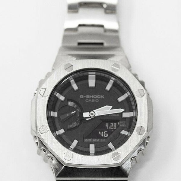 Casio G-Shock GA2100 1AER Custom Full Metal Casioak Royal Oak Homage ...