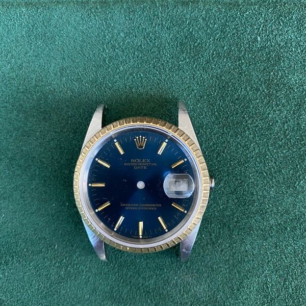 Rolex Mens 34mm Date Model 15223 100% original Case Dial Bezel and ...