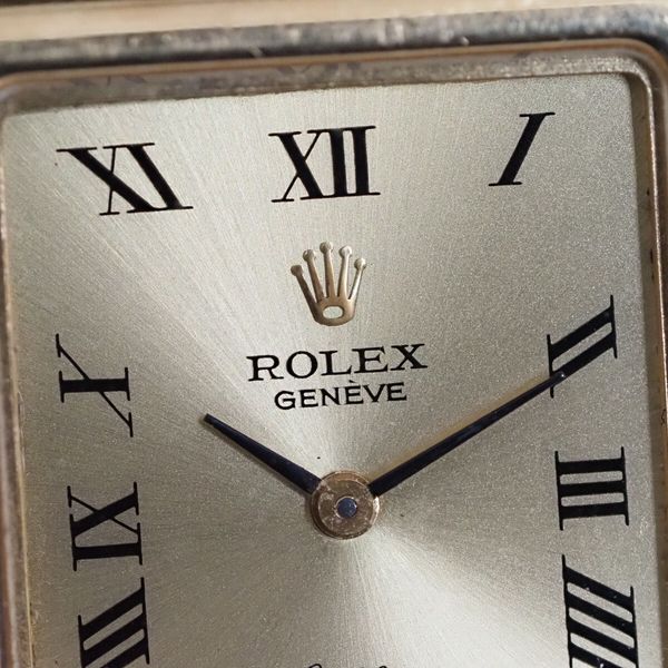Vintage 1970s Rolex Cellini 4105 in 18k Yellow Gold 25.5mm 1976 ...