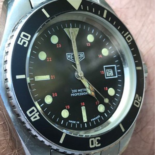 FSOT: Heuer Monnin 844 Auto Diver- Tons of Extras | WatchCharts
