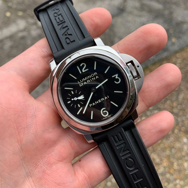 Panerai PAM 111 Sandwich Dial - Serviced, Complete Set | WatchCharts ...