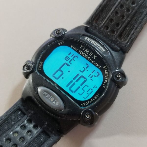 TIMEX EXPEDITION & INDIGLO 3 PRE-OWNED QUARTZ MENS ALARM CHRONO DATE WATCHES | WatchCharts ...