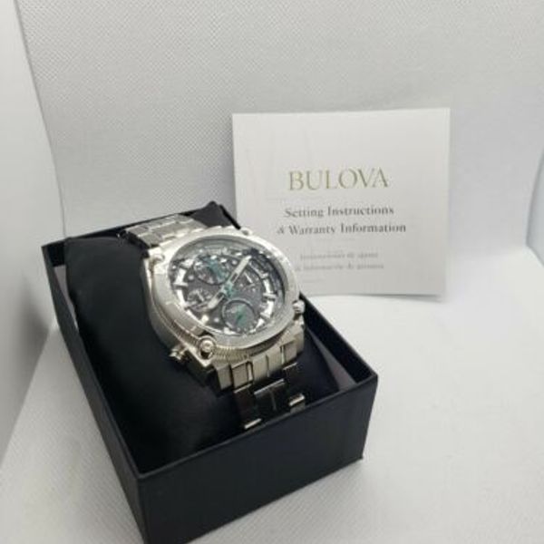 Bulova Mens Precisionist 96B241 140th Anniversary Watch Chronograph ...