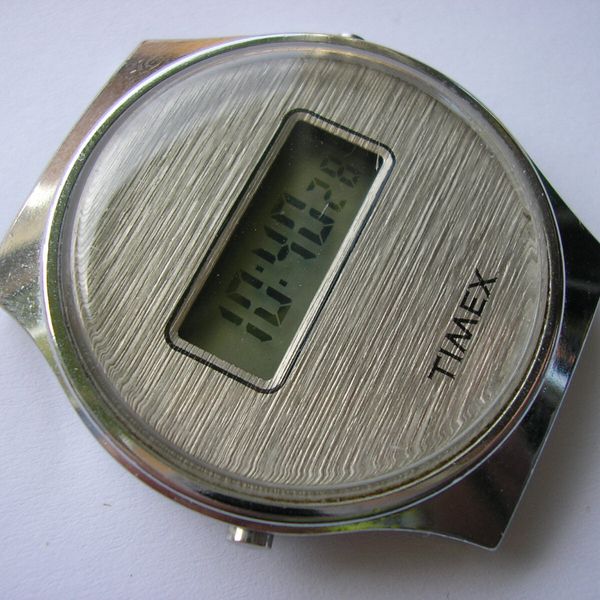 TIMEX LCD DIGITAL VINTAGE OLD QUARTZ CHRONOGRAPH WATCH. | WatchCharts ...