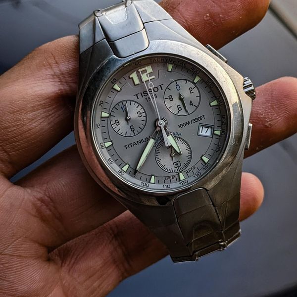 [WTS] Tissot 1853 T775 1012/2012 Titanium Chronograph Sapphire Crystal ...