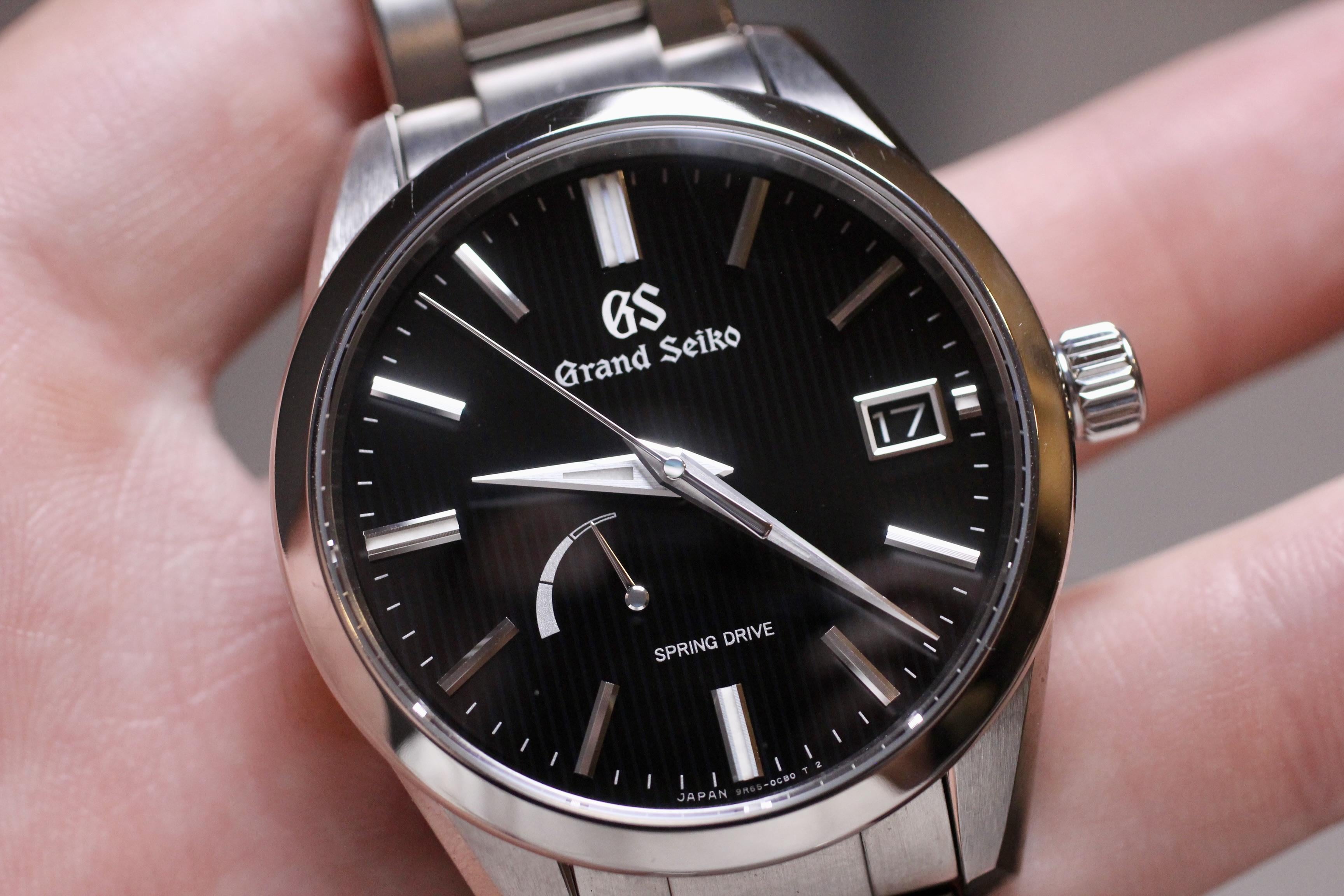 [WTS] Grand Seiko Heritage Spring Drive Titanium with Black Dial (2018 ...