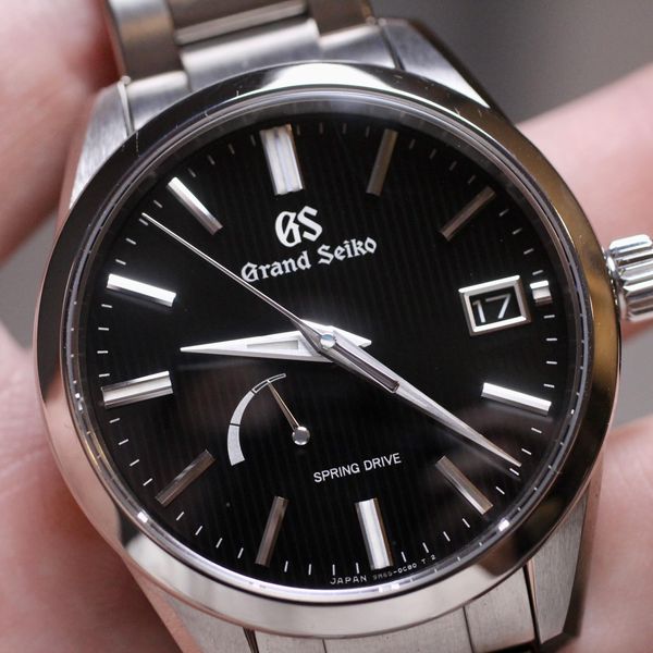 [WTS] Grand Seiko Heritage Spring Drive Titanium with Black Dial (2018 ...