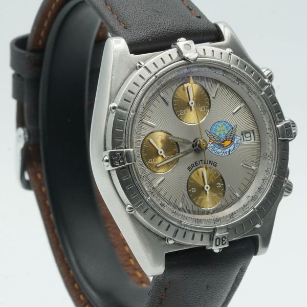 Breitling Chronomat Blue Angels Men's Watch Steel Limited Papers Br531 ...