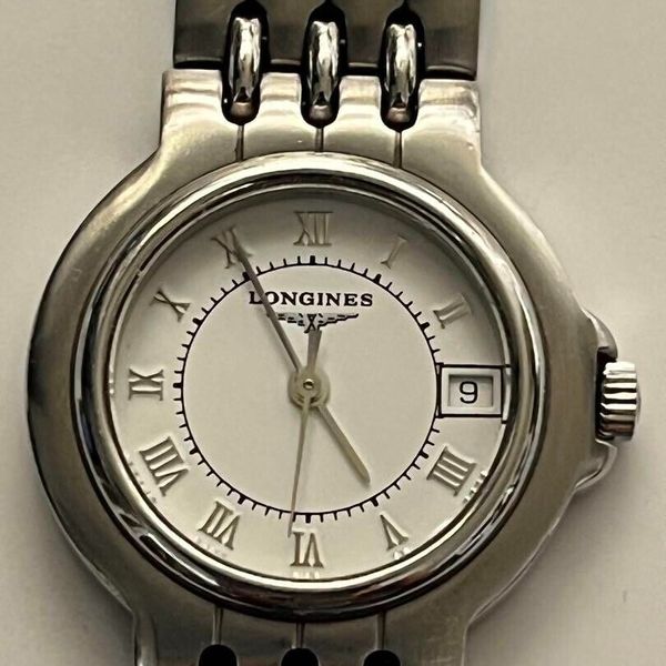 Vintage LONGINES Flagship Silver Watch New Battery C113 | WatchCharts ...