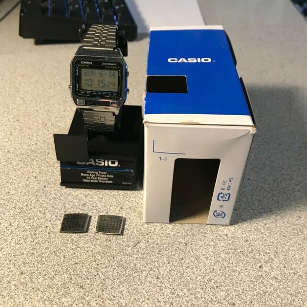 Casio TE-2500 Translator Dictionary Watch Rare Vintage 1983 Module 178 ...