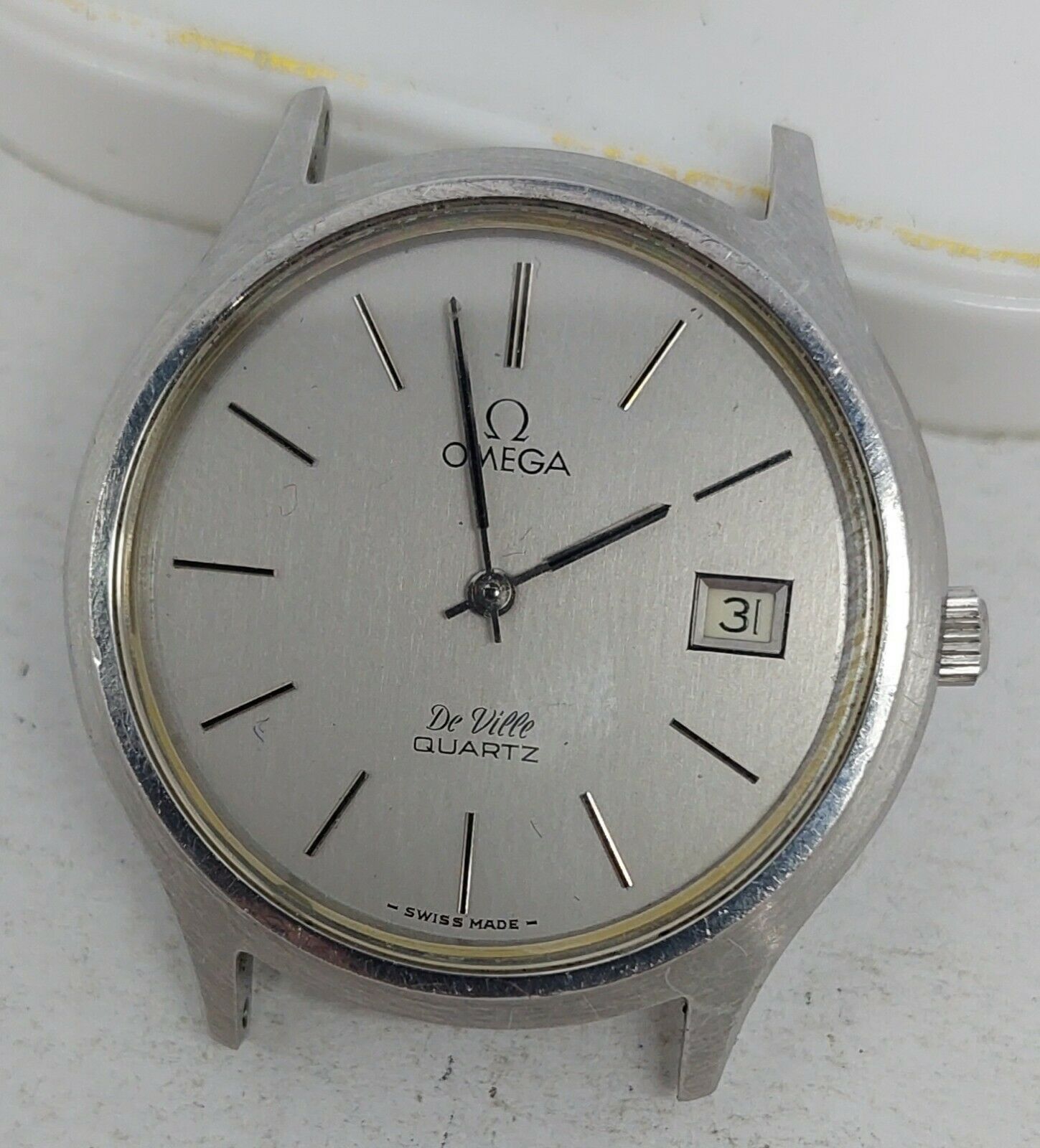 VINTAGE OMEGA DE VILLE QUARTZ REF 192 0027 MENS 35MM FOR PARTS ...