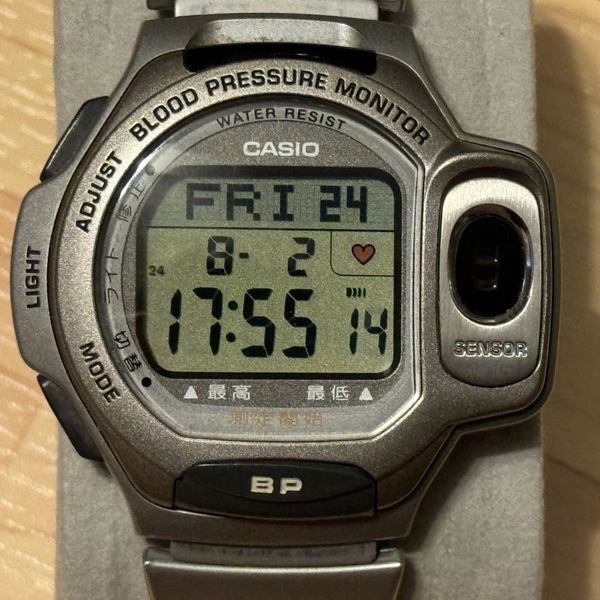 [WTS] Casio BP-1B Blood Pressure Monitor Vintage Japan 2197 Module Men ...