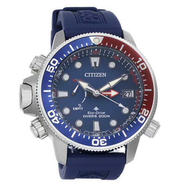 Citizen Eco Drive Mens Promaster Aqualand Power Reserve Diver Watch ...