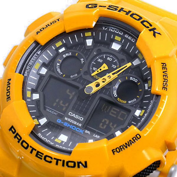 Casio CASIO G-Shock G-SHOCK analog digital watch GA-100A-9A ...