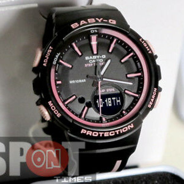 Casio Baby-G Step Tracker PUNTO IT Design Ladies Watch BGS-100RT-1A ...