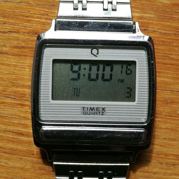 Vintage Timex Quartz S Cell LCD Digital Watch | WatchCharts