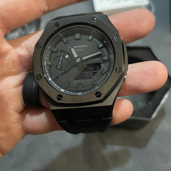 [WTS] CasiOak G-Shock AP Mod All black | WatchCharts