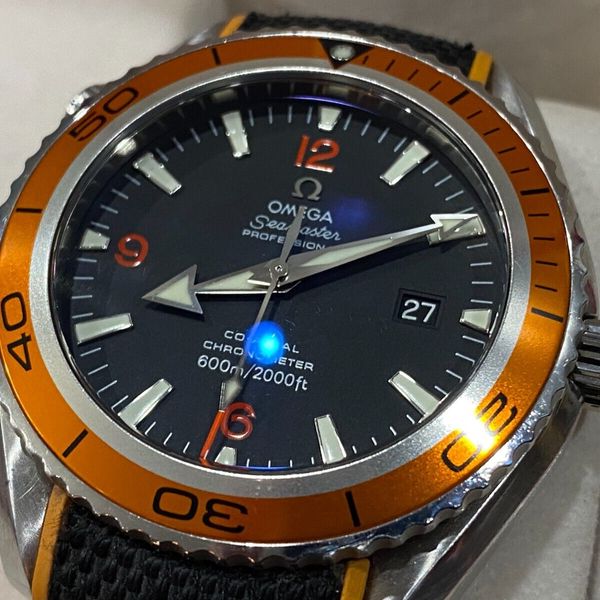 Omega Seamaster Planet Ocean 600m 45.5mm Co-Axial Chronometer FULL ...