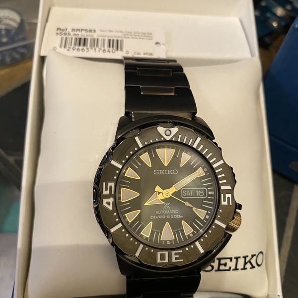 Seiko SRP583 2nd Gen monster new in the box $325.00 | WatchCharts ...