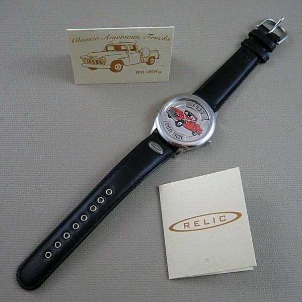 Vintage Relic (Fossil) 1955 Chevy Truck Watch New Old Stock Original ...