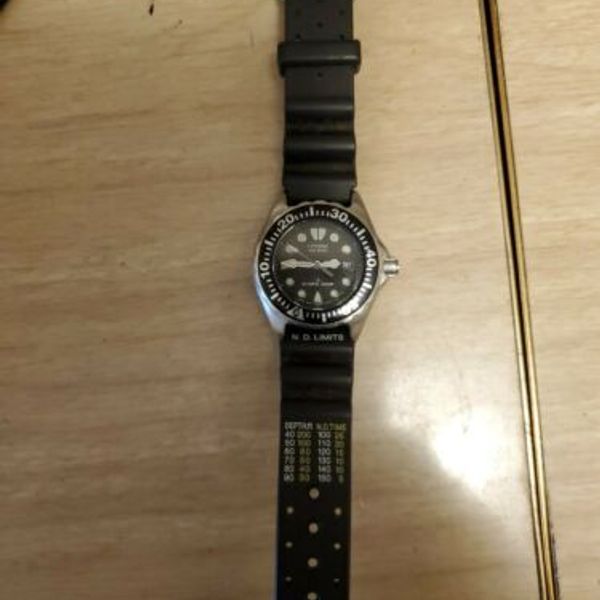 Men's Citizen Eco Drive Divers 300m Watch E068-S018533 Stainless Steel ...