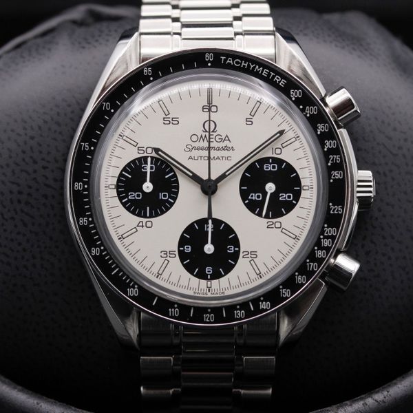 FSOT: Omega Speedmaster Reduced "Marui" - 3510.21 - White - Steel ...