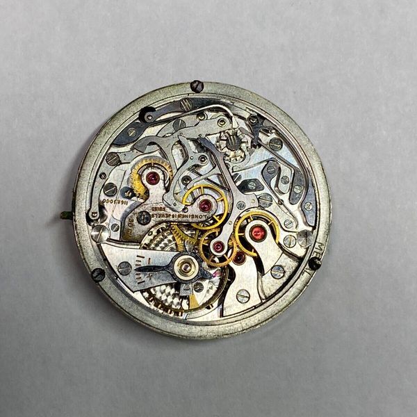 Vintage Longines Chronograph Men's Watch Movement, Doesn't Run (24-#42 ...