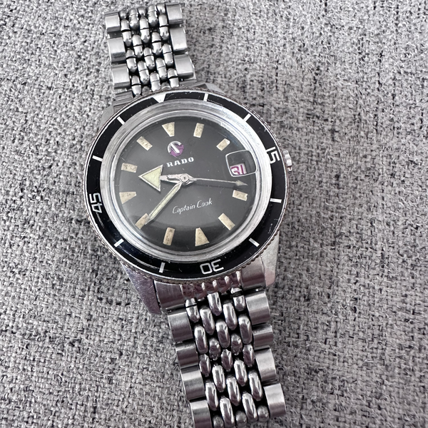FS: Vintage Rado Captain cook (w/ OG bracelet) | WatchCharts Marketplace