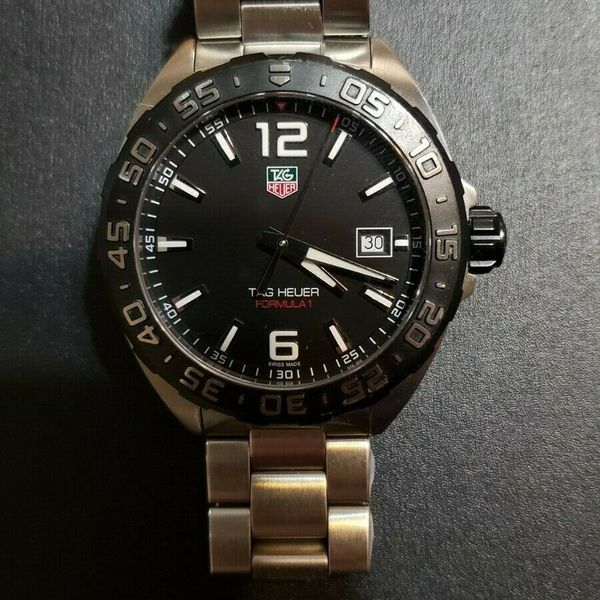 Silver TAG Heuer Formula 1 Sport wristwatch | WatchCharts